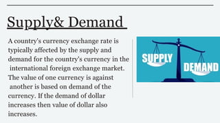 Foreign Exchange Market and its impact on indian economy | PPT