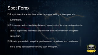 Forex cfds versus forex spot trading | PPT