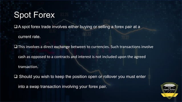 Forex cfds versus forex spot trading | PPT