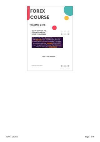 FOREX COURSE | PDF