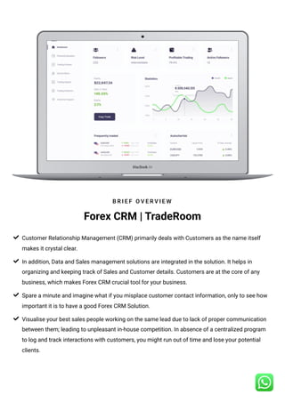 Forex CRM Solutions | PDF