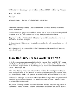 Forex fundamental analysis | PDF