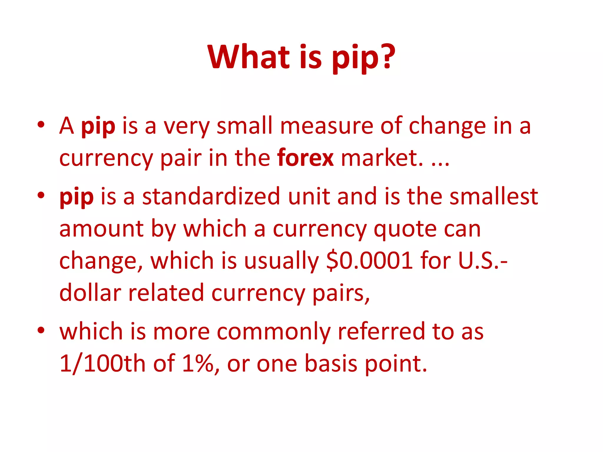 Forex lesson 1 forex overview | PDF