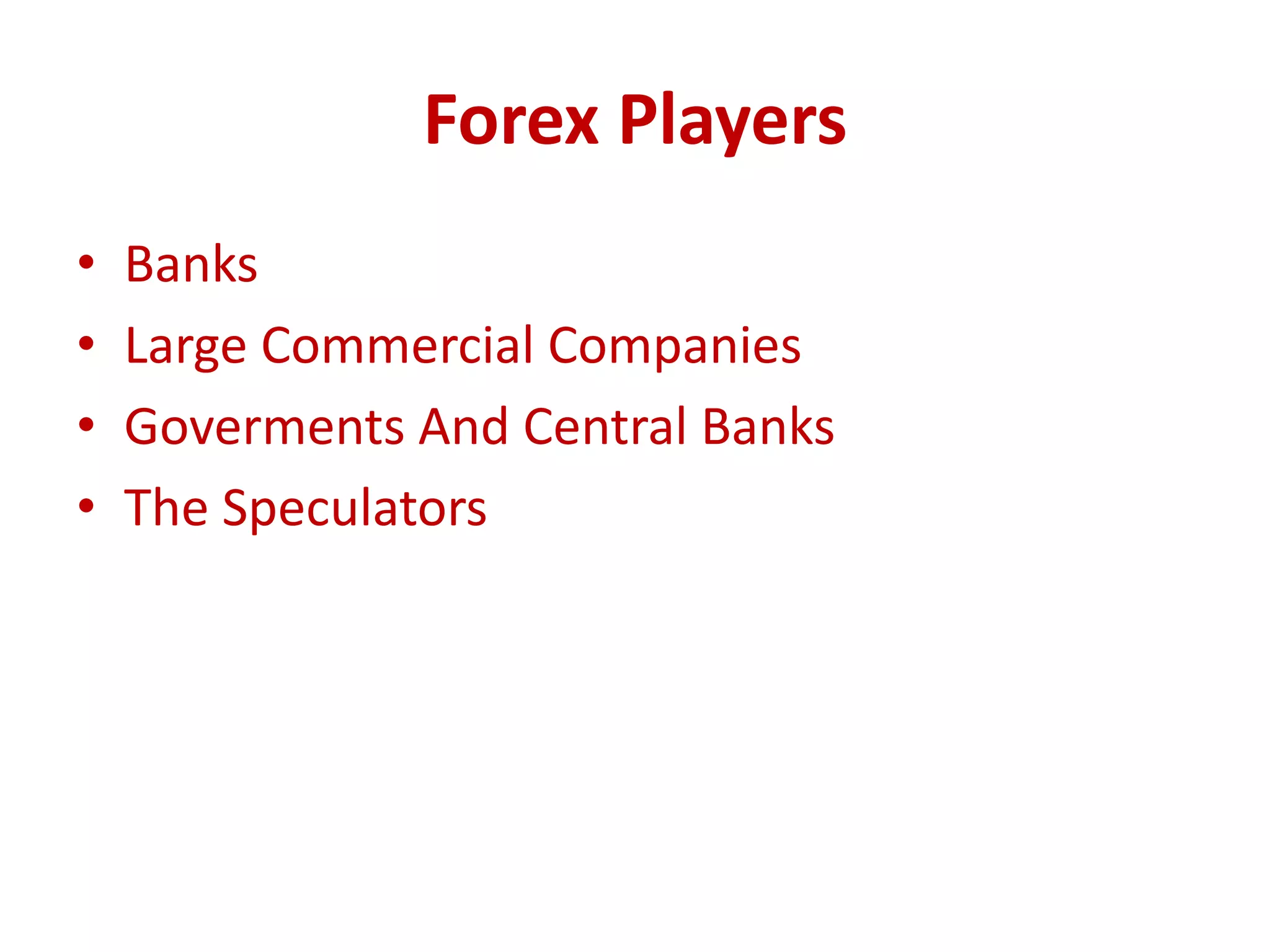 Forex lesson 1 forex overview | PDF