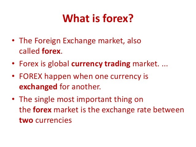Forex lesson 1 forex overview