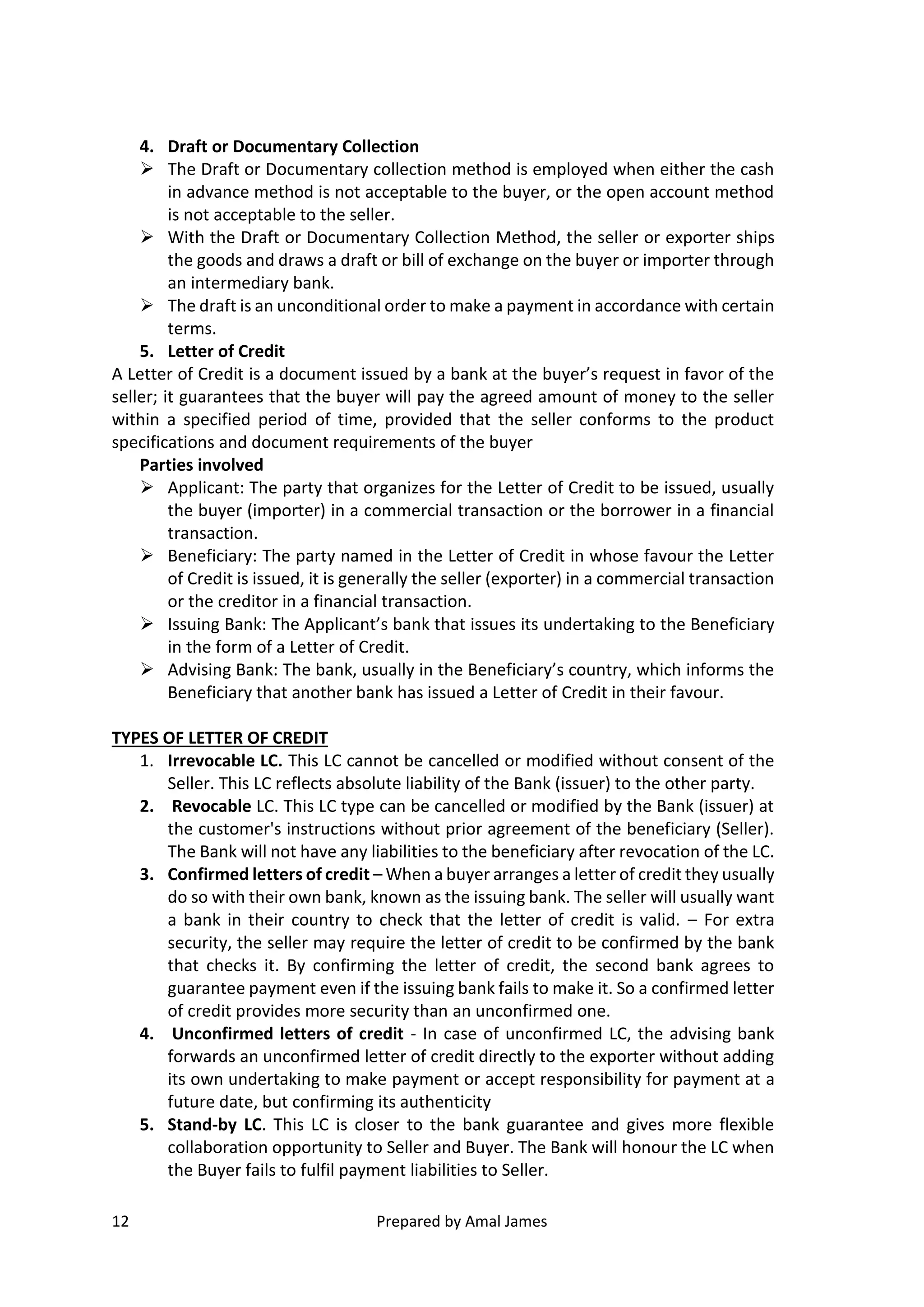 Forex management Study Note Calicut university | PDF