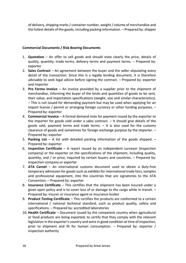 Forex management Study Note Calicut university | PDF