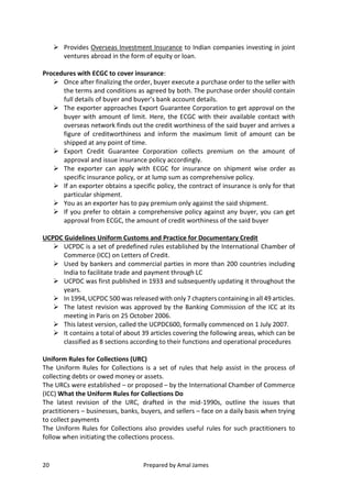 Forex management Study Note Calicut university | PDF