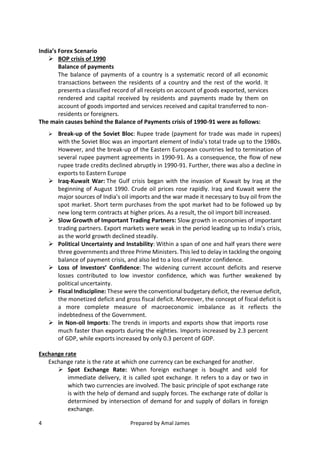 Forex management Study Note Calicut university | PDF