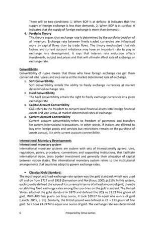 Forex management Study Note Calicut university | PDF