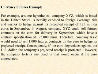Futures - Forex Management Chapter II - Part II | PPTX