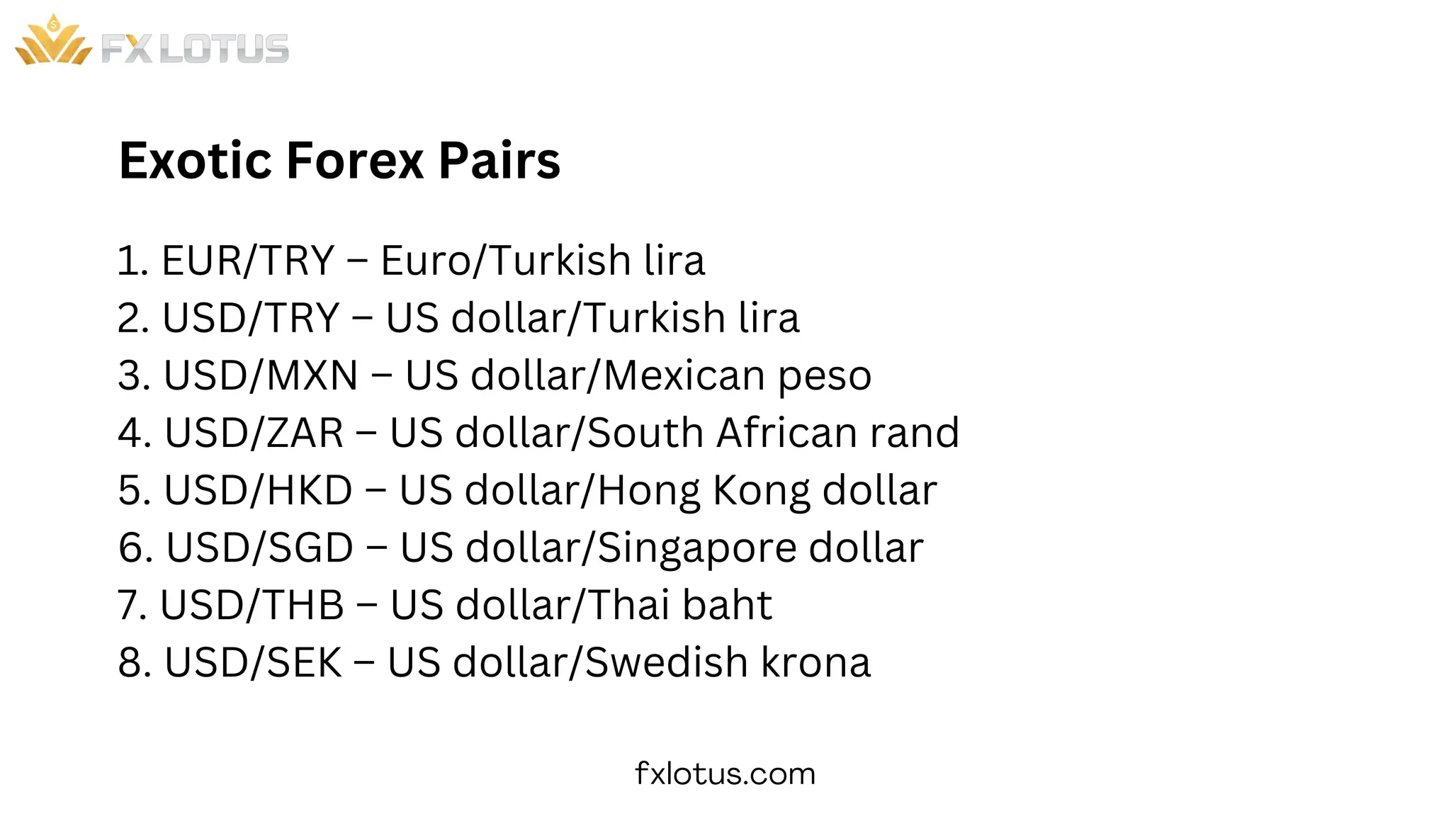 A concise overview of Forex trading, covering major, minor, and exotic ...