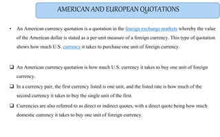 Forex accounts. interbank quotations, interbank deals | PPT