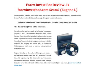 Forex Robot Reviews | PPT