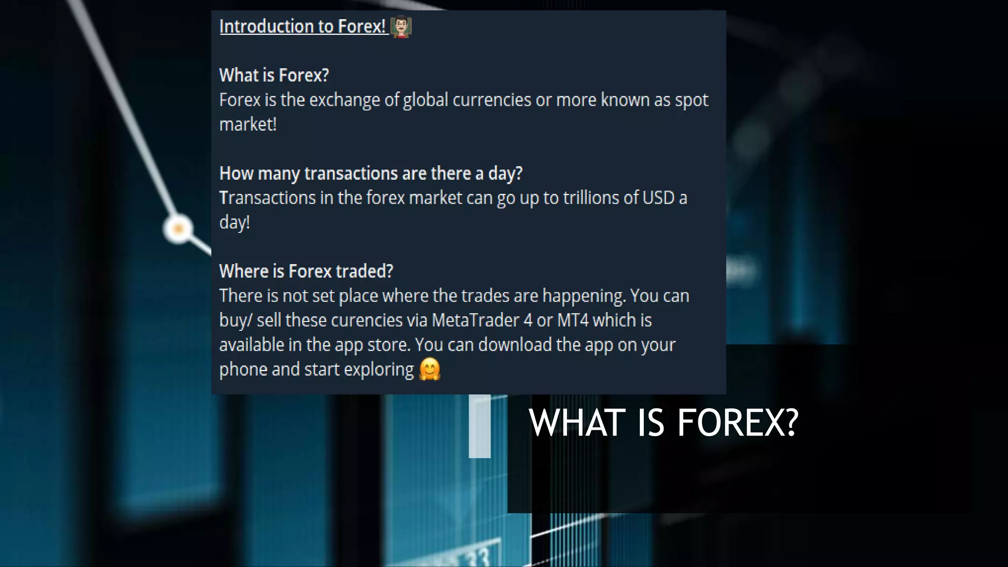 FOREX TRADING FOR BEGINNERS TO ADVANCE.pptx