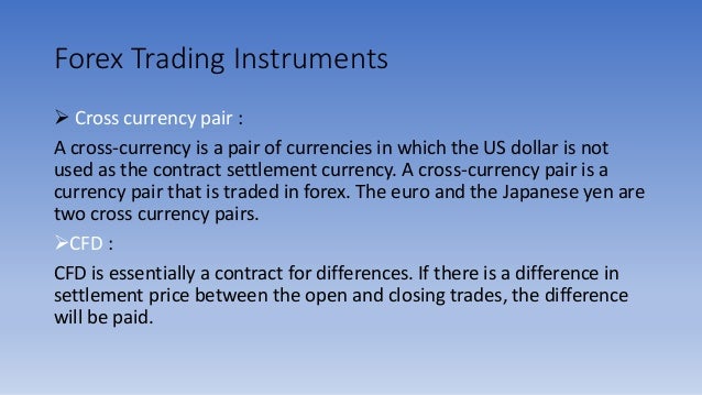 Forex trading instruments | PDF