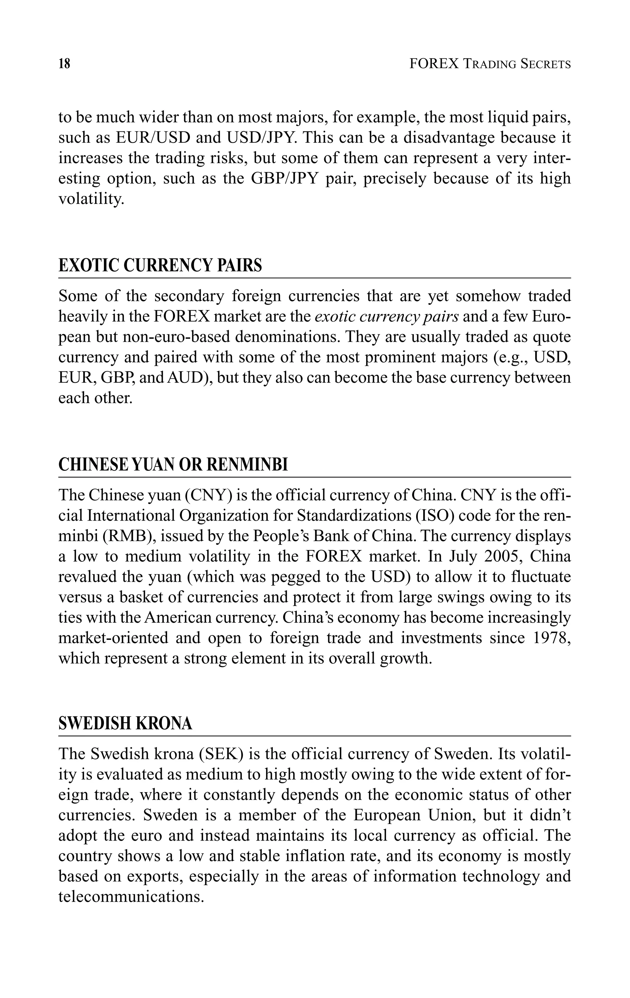 Forex Trading Secrets_ Trading Strategies for the Forex Market ...