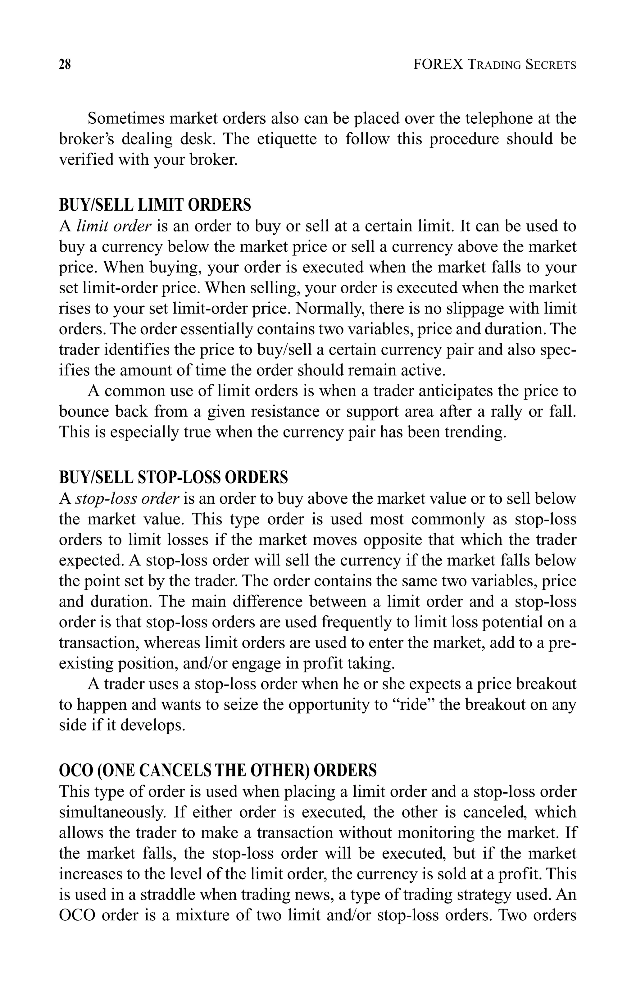 Forex Trading Secrets_ Trading Strategies for the Forex Market ...