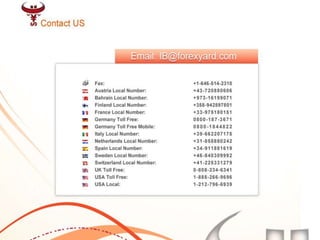 Forexyard IB Program | PPTX | Financial Industry | Industries