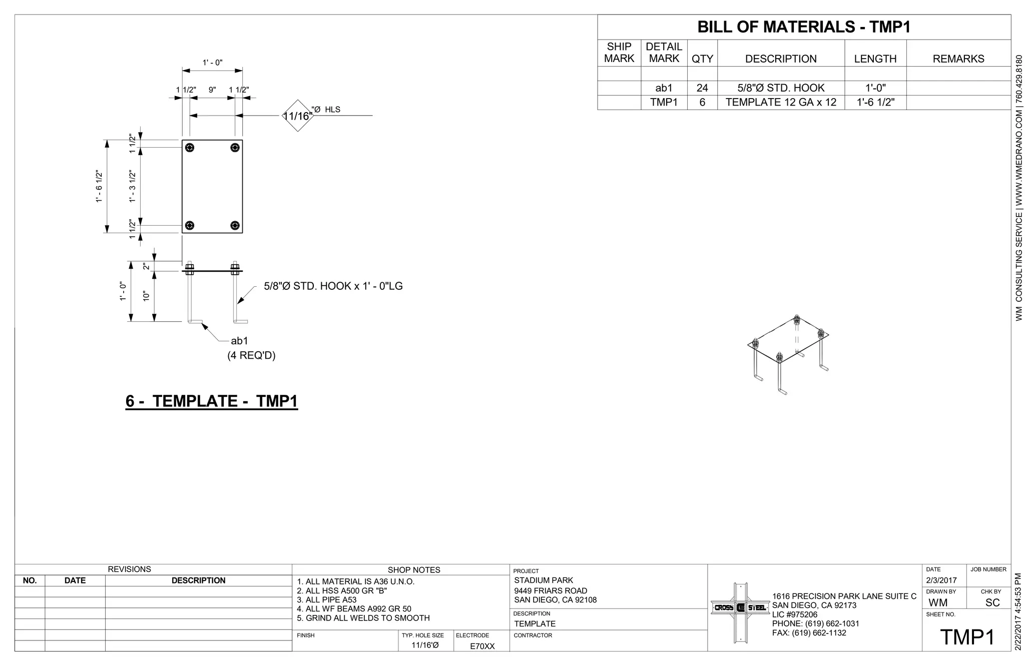 Revit Steel Shop Drawings - Tower | PDF