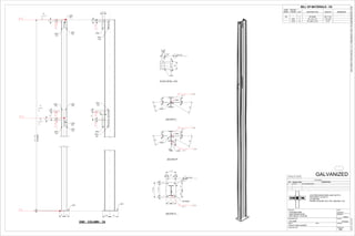 Revit Steel Shop Drawings - Tower | PDF