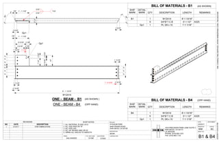 Revit Steel Shop Drawings - Tower | PDF