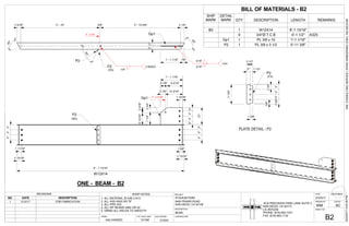 Revit Steel Shop Drawings - Tower | PDF