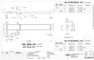 Revit Steel Shop Drawings - Tower | PDF