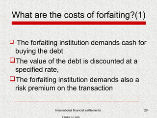 Forfaiting and factoring | PPT