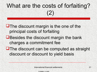 Forfaiting and factoring | PPT