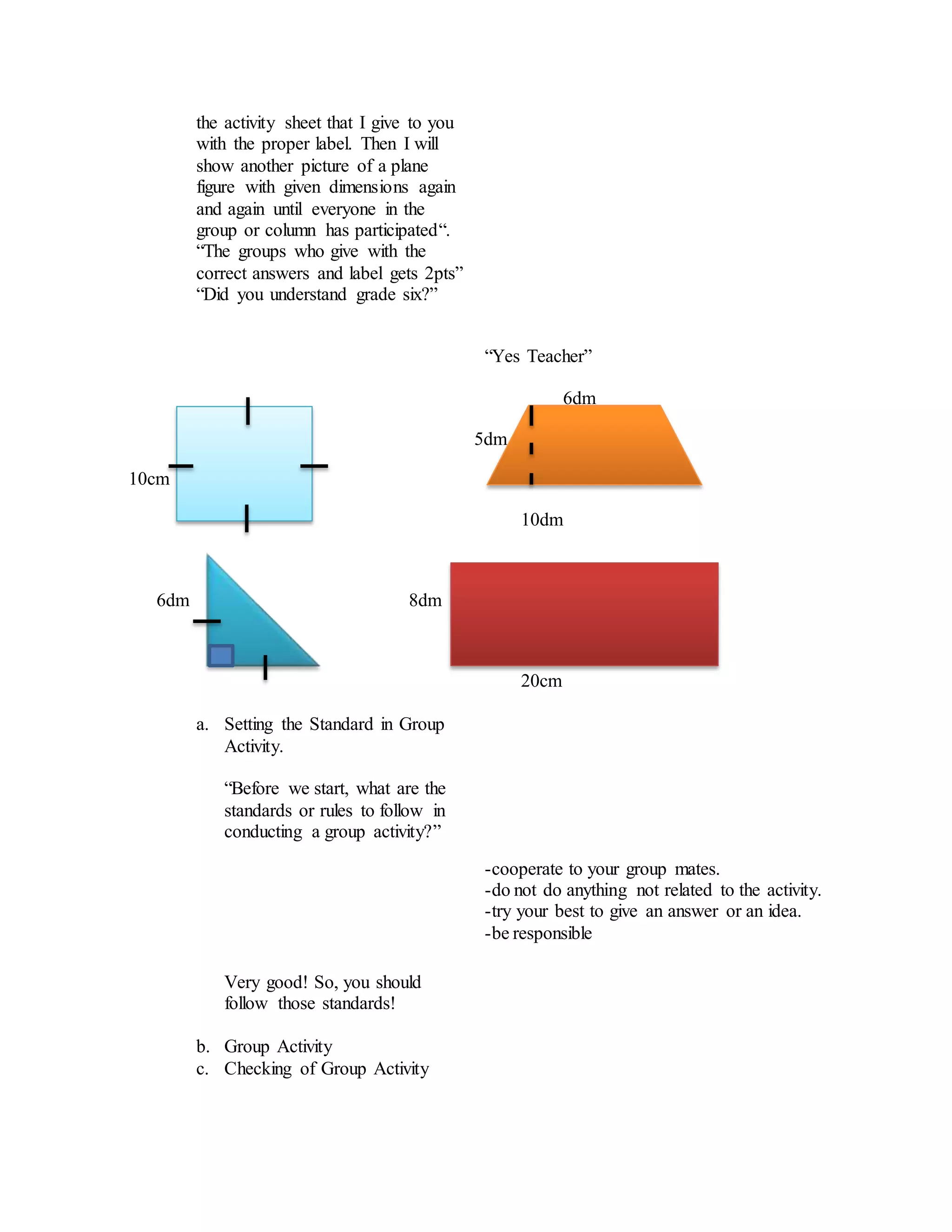 a detailed lesson plan in mathematics VI(volume of rectangular prism | DOCX