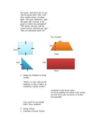 a detailed lesson plan in mathematics VI(volume of rectangular prism | DOCX