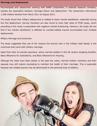 For Four Straight Years, US Military Divorce Rates Have Been Steady ...