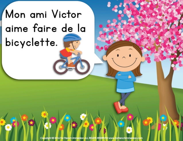 Au Printemps - French spring easy reading | PDF | Law