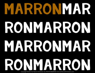 French Colors Introduction - Les Couleurs (with "marron") | PDF