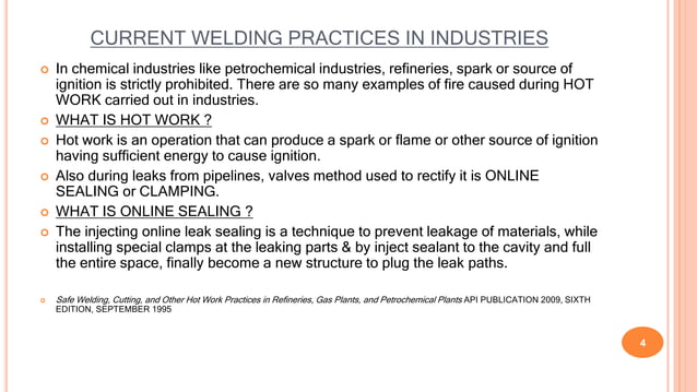 Forge bonding: A process safer than hot work | PPTX