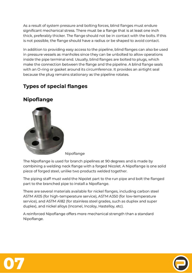 forged flanges | PDF