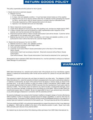 GWC Valve International Forged Steel Gate, Globe, and Check | PDF