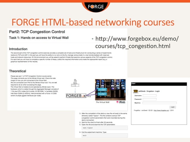 About FORGE presentation | PPT
