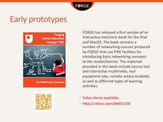 About FORGE presentation | PDF