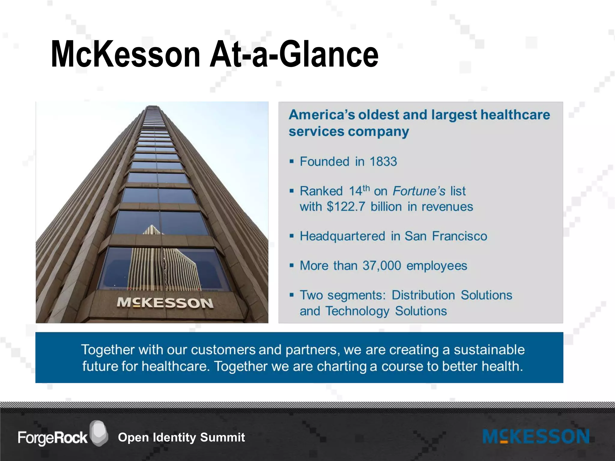 McKesson Case Study | PPT