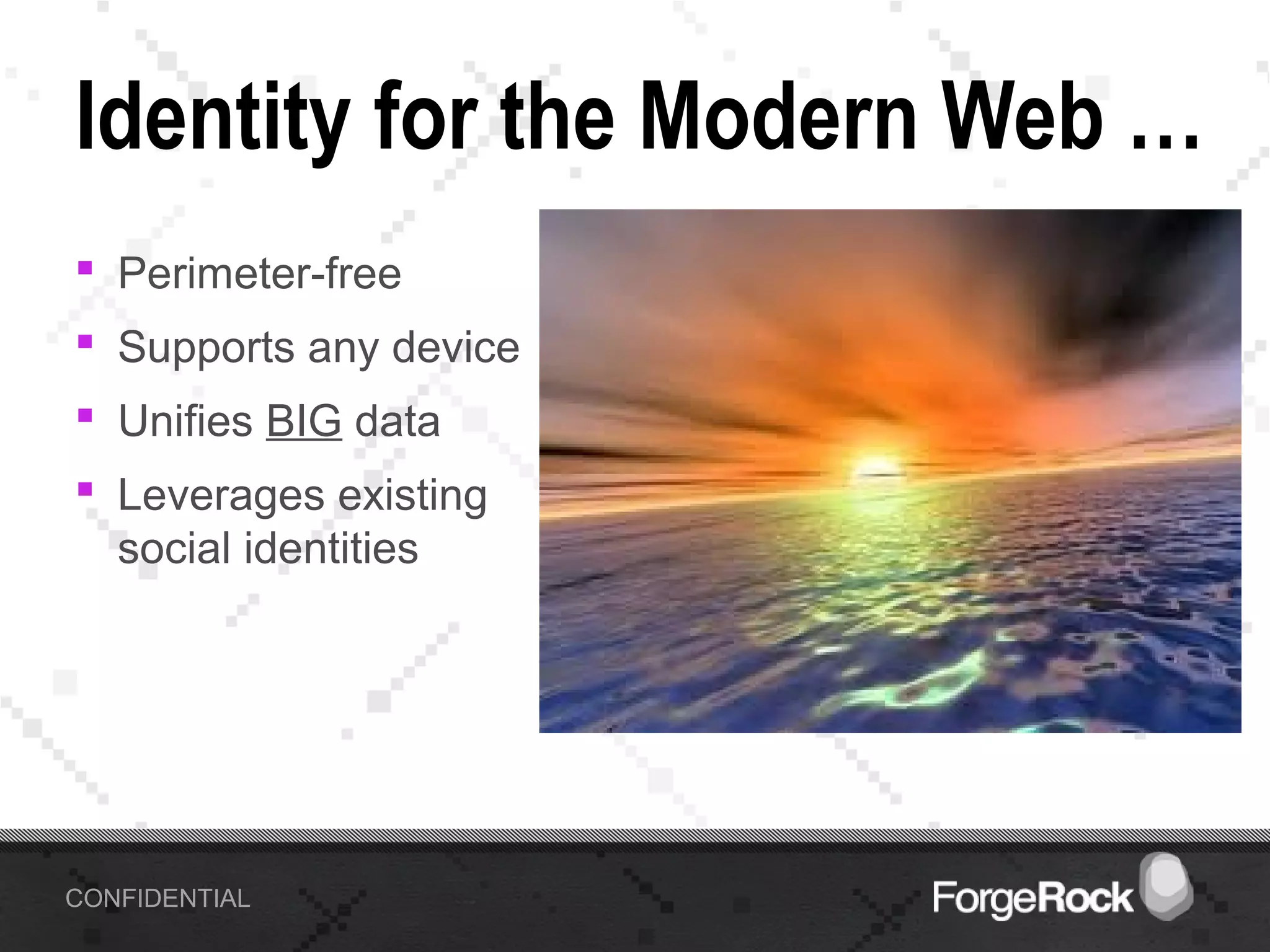Scott McNealy Keynote at ForgeRock Open Identity Stack Summit | PPT