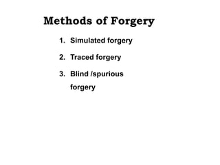 FORGERY.ppt