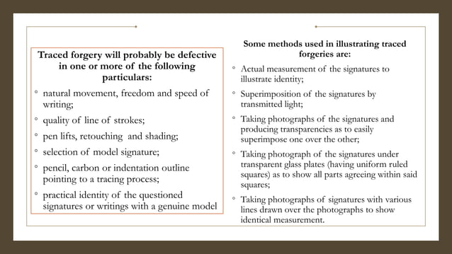 FORGERY.pptx | Drawing and Sketching | Arts and Crafts