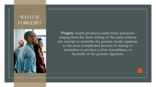 FORGERY.pptx | Drawing and Sketching | Arts and Crafts