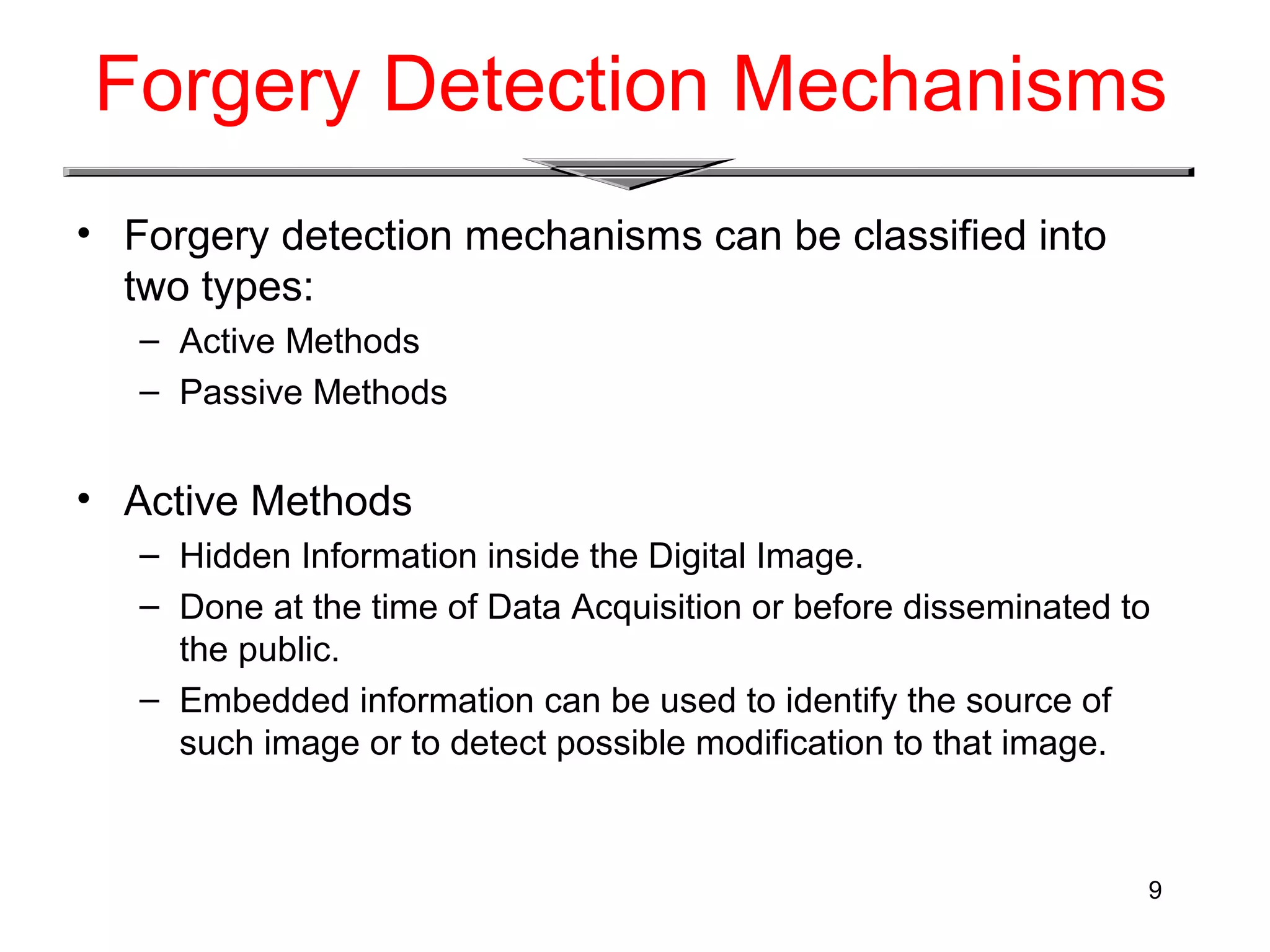 Digital Image Forgery | PPT