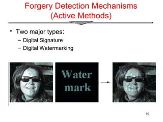Digital Image Forgery | PPT