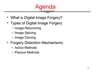Digital Image Forgery | PPT