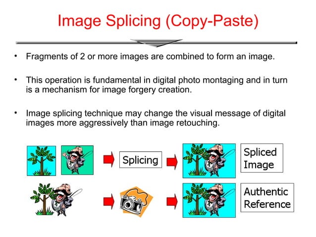 Digital Image Forgery | PPT