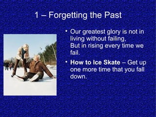 Forget the past | PPT
